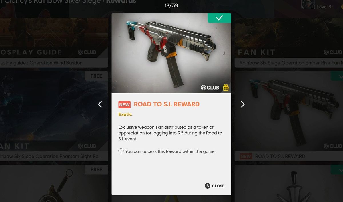 Claim this free Rainbow Six Siege 'Six Invitational' MPX skin for a ...