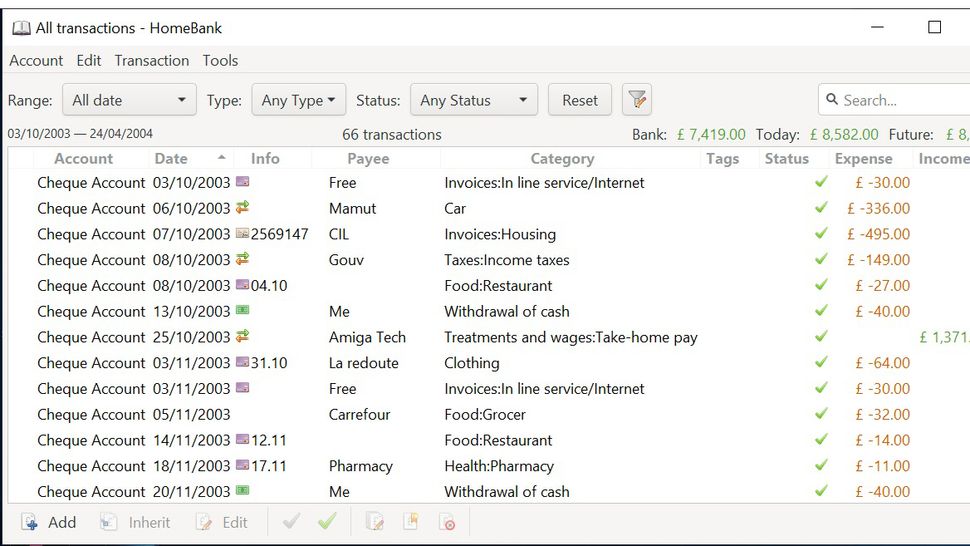 HomeBank | TechRadar