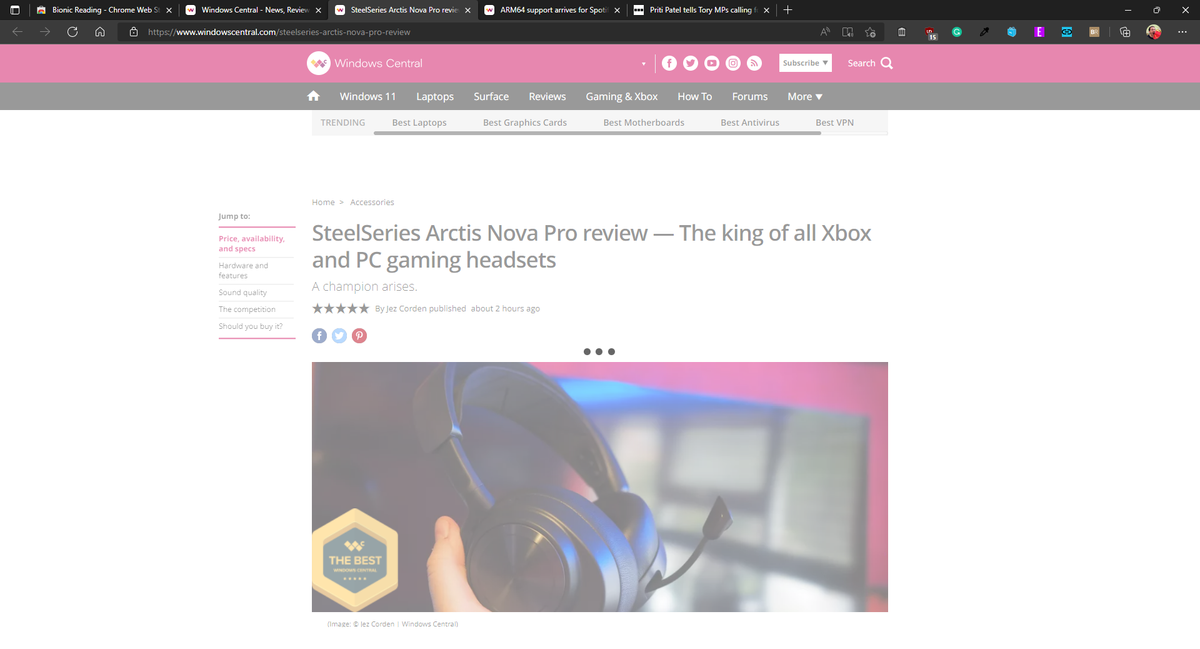 Bionic Reading review: Improving access to text on the web | Windows ...