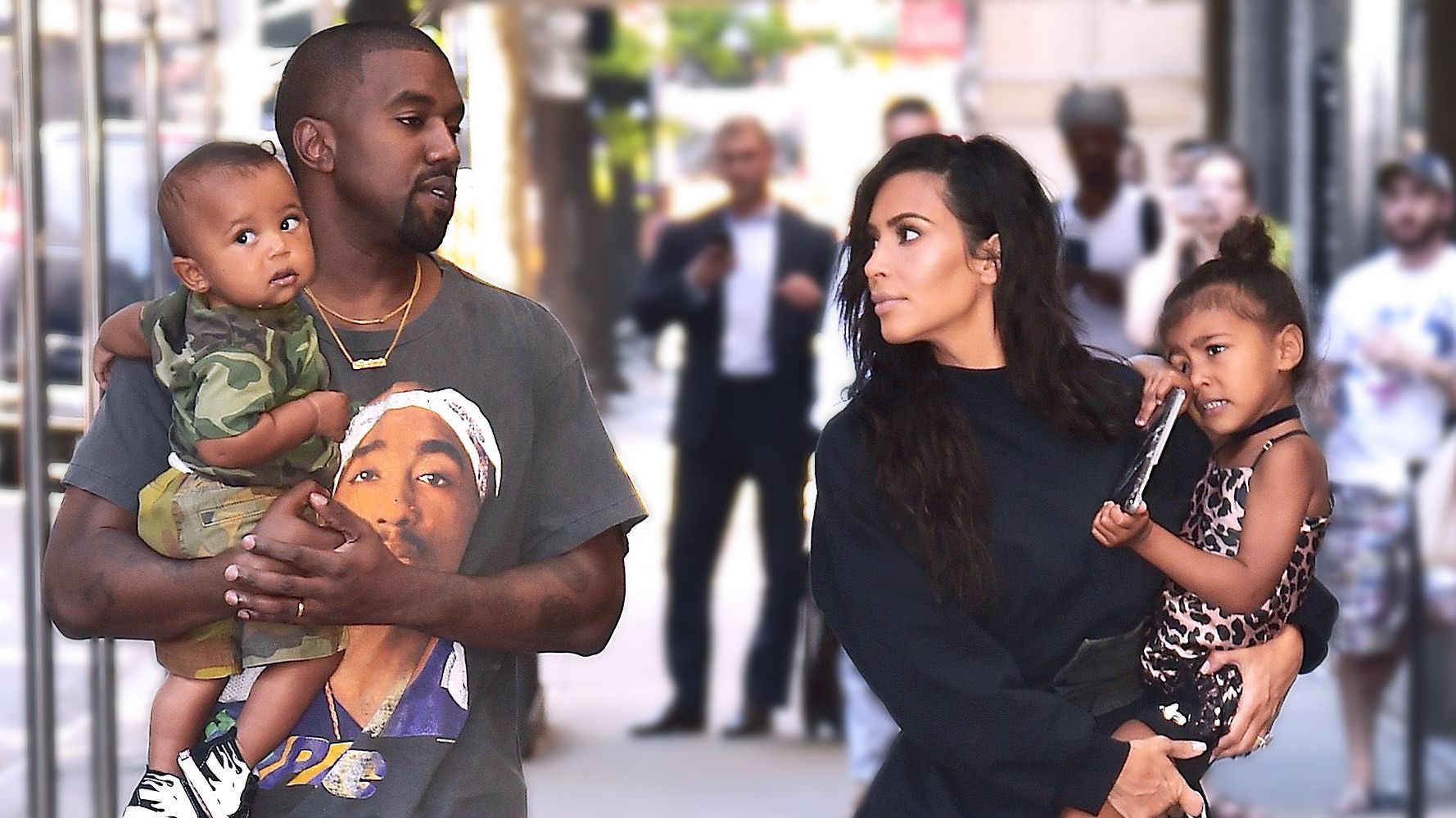 Kim Kardashian Just Posted the Most Relatable Family Photo - Kim ...