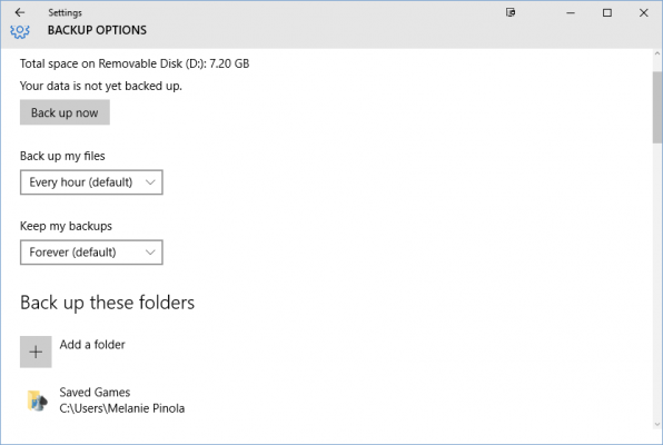 How to Back Up Files with File History in Windows 10 | Laptop Mag