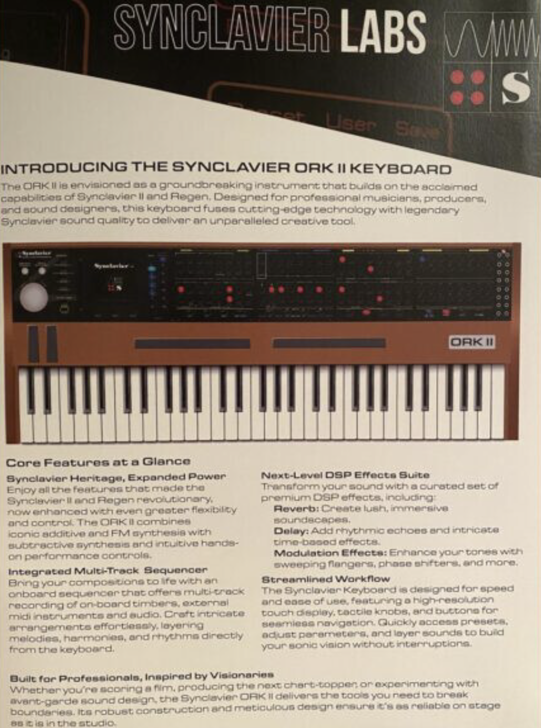 Synclavier Digital returns with another new synth based on the '80s ...