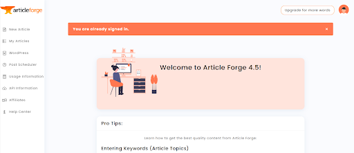 Articleforge review | TechRadar