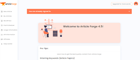 Articleforge review | TechRadar