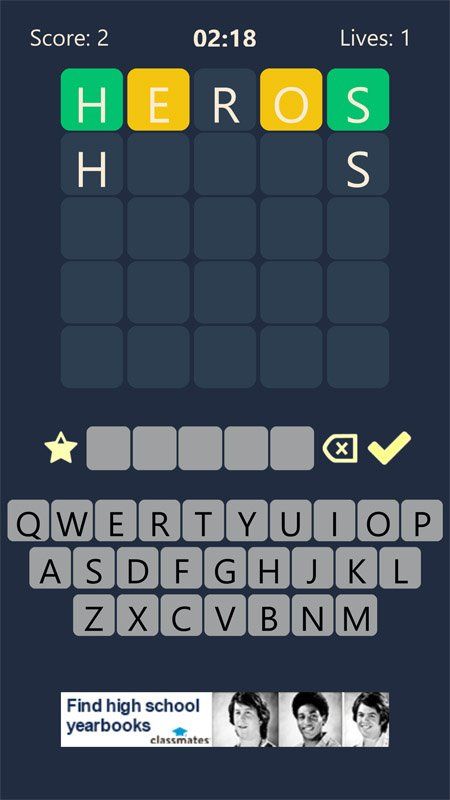 Lingo is a Windows 10 word game where five-letter words rule | Windows ...