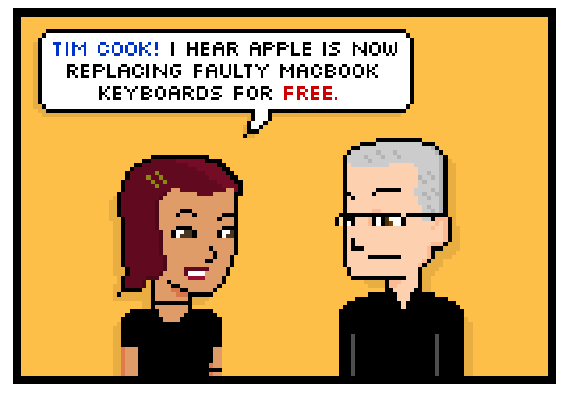 Comic: Apple Can Afford to Repair a Few Keyboards, Right? | iMore