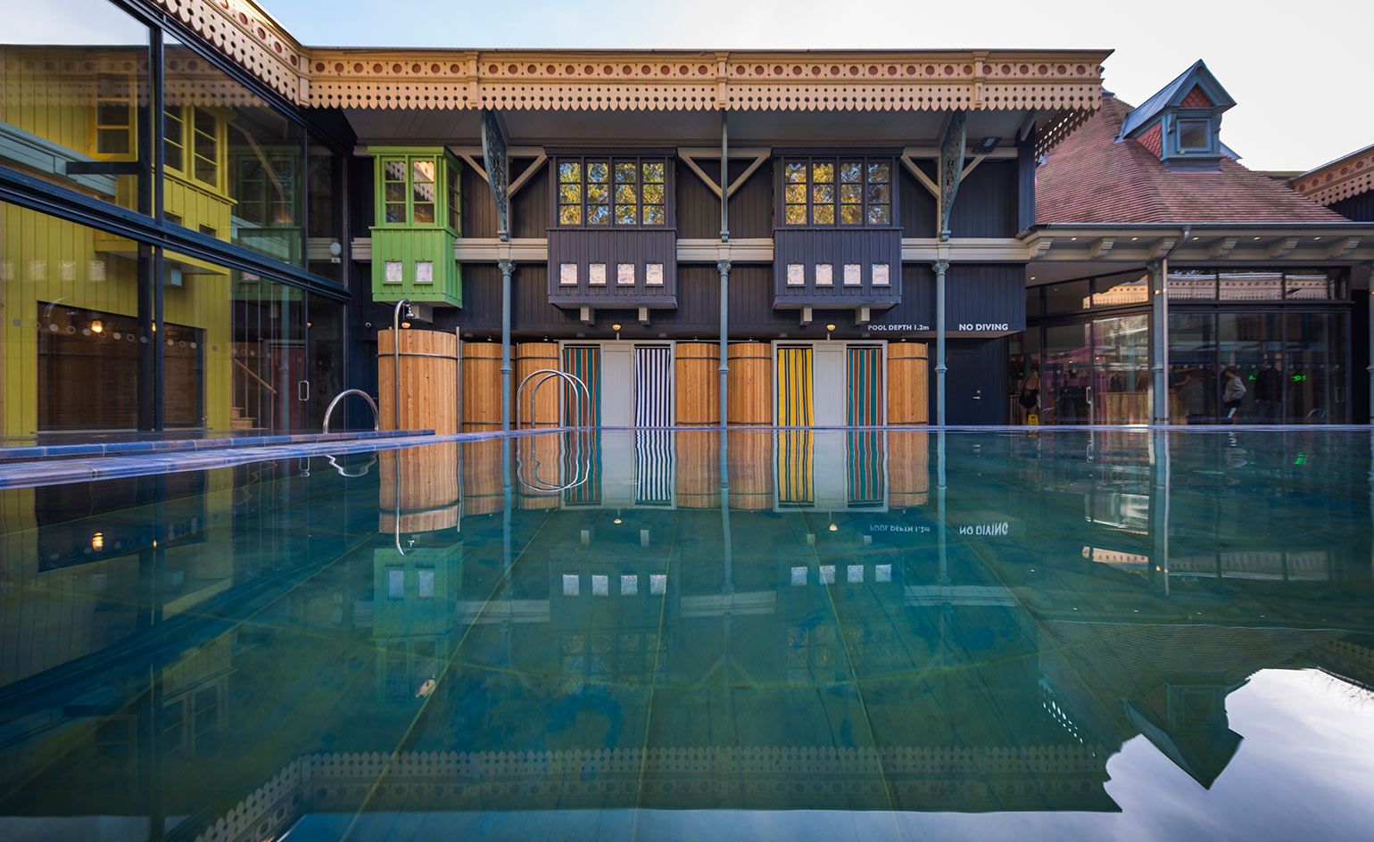 Take a dip into the renewed Thames Lido | Wallpaper
