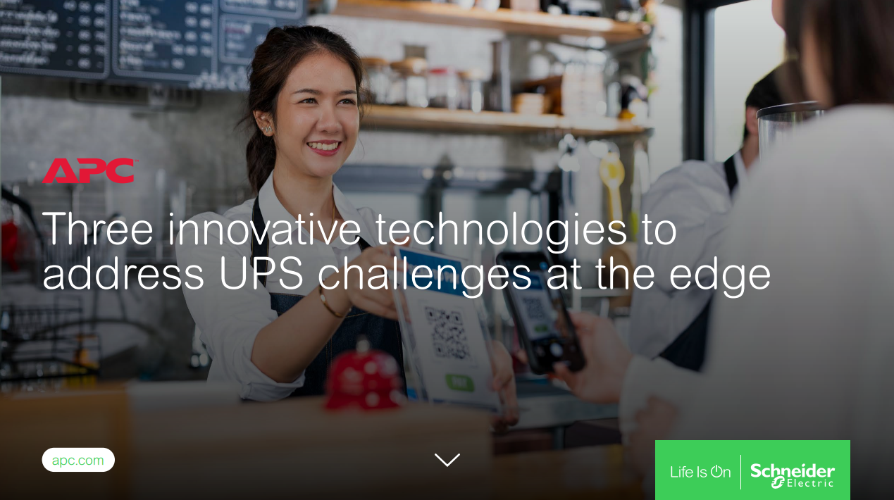 Three innovative technologies to address UPS challenges at the edge ...
