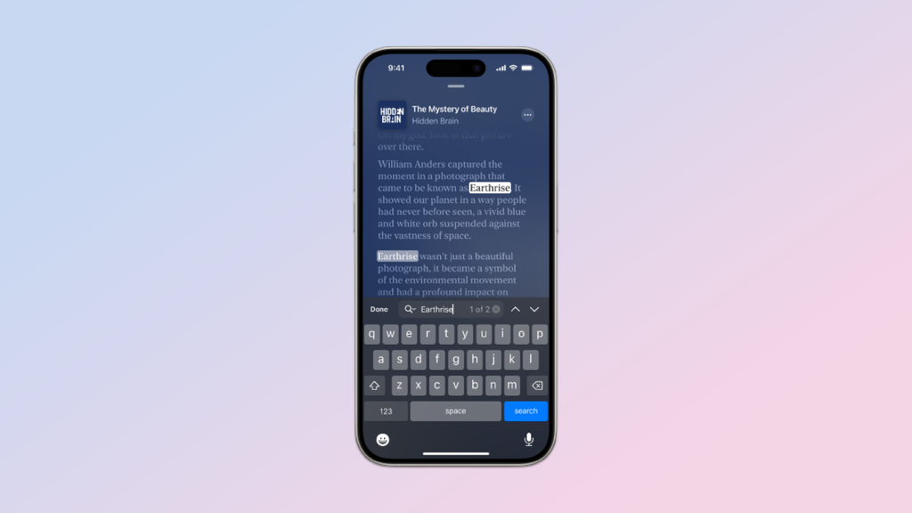 How to read episode transcripts in Apple Podcasts | Tom's Guide