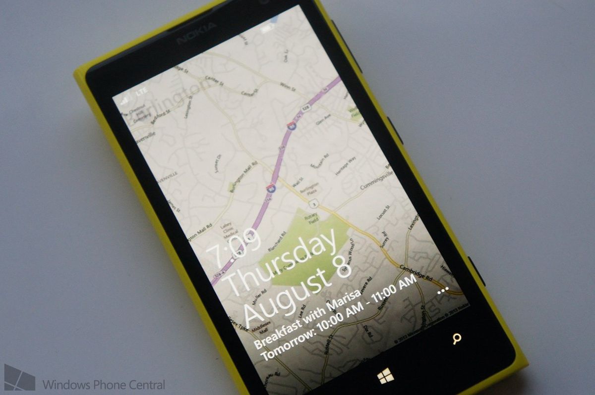 Add your current location to the Lockscreen with LockMapper from Nokia ...