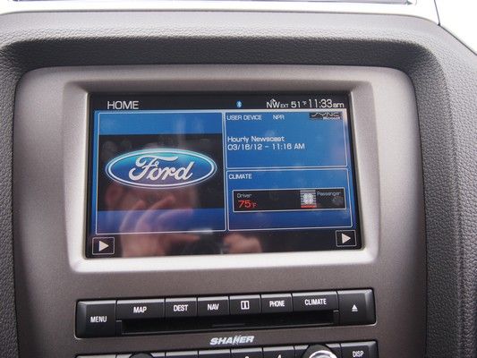2013 Mustang GT Tech Drive: Next-Generation Navigation, AppLink and ...