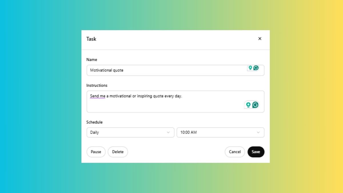 ChatGPT Tasks is improving my life — here’s how | Tom's Guide