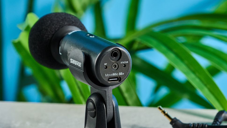 Shure MoveMic 88+ microphone review | Tom's Guide