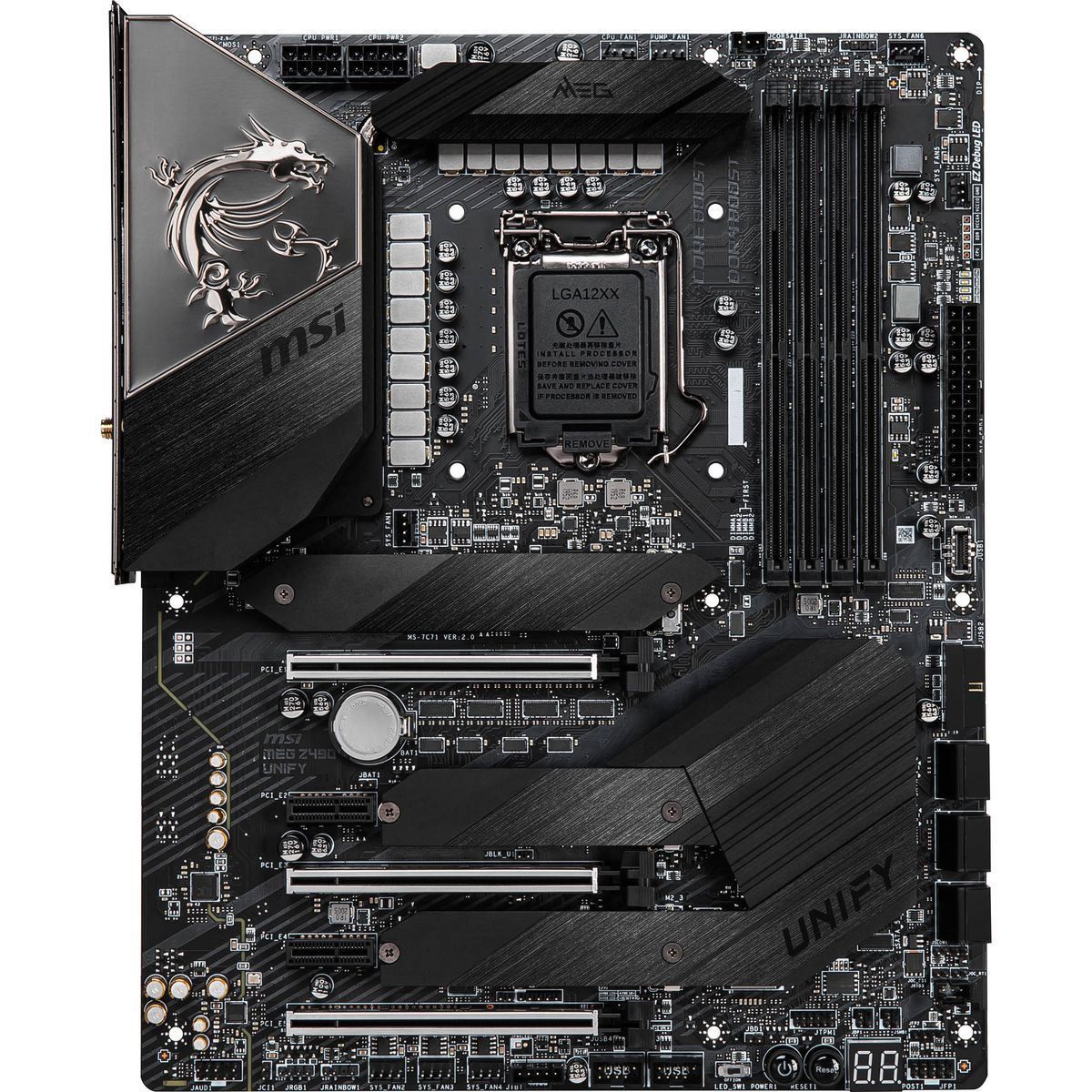 MSI's New Z490 Motherboards Bring Intel Comet Lake to the Dark Side ...