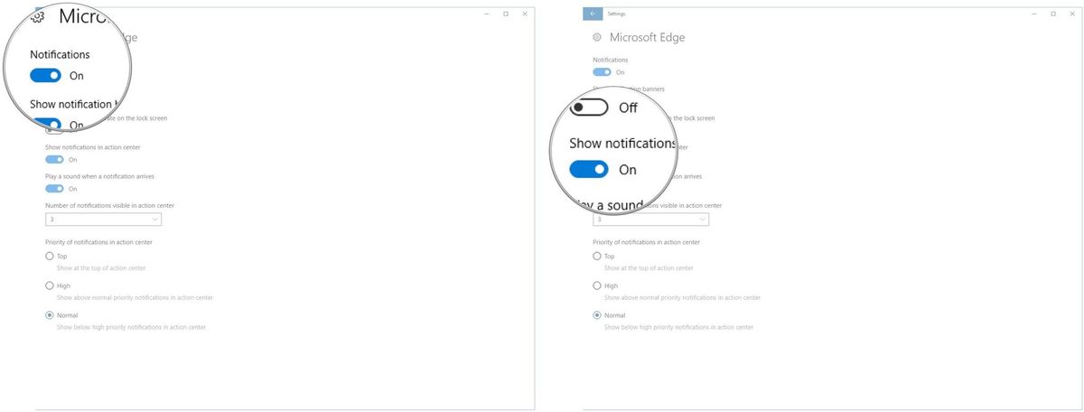 How to manage Edge for Windows 10 web notifications | Windows Central