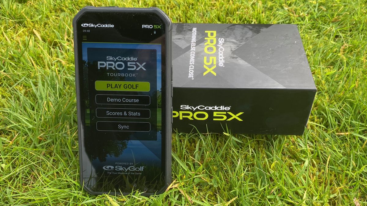 SkyCaddie Pro 5X GPS Review | Golf Monthly