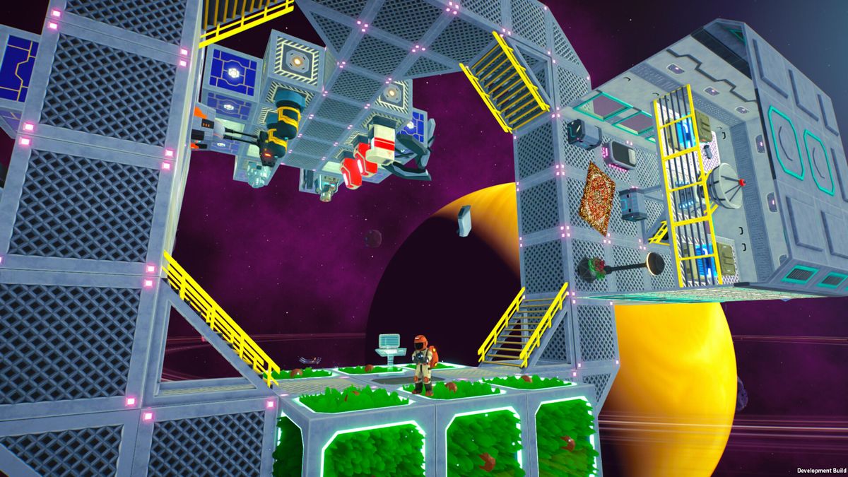 Here's a game where you're an underpaid astronaut salvaging space trash ...