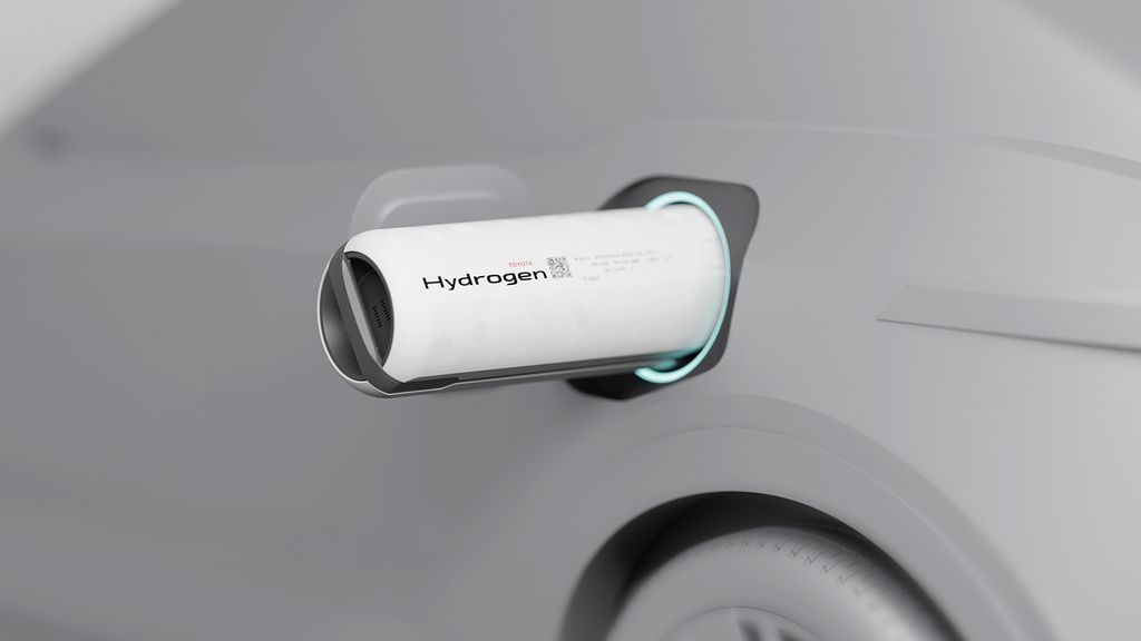 Toyota's portable hydrogen cartridges look like giant AA batteries ...