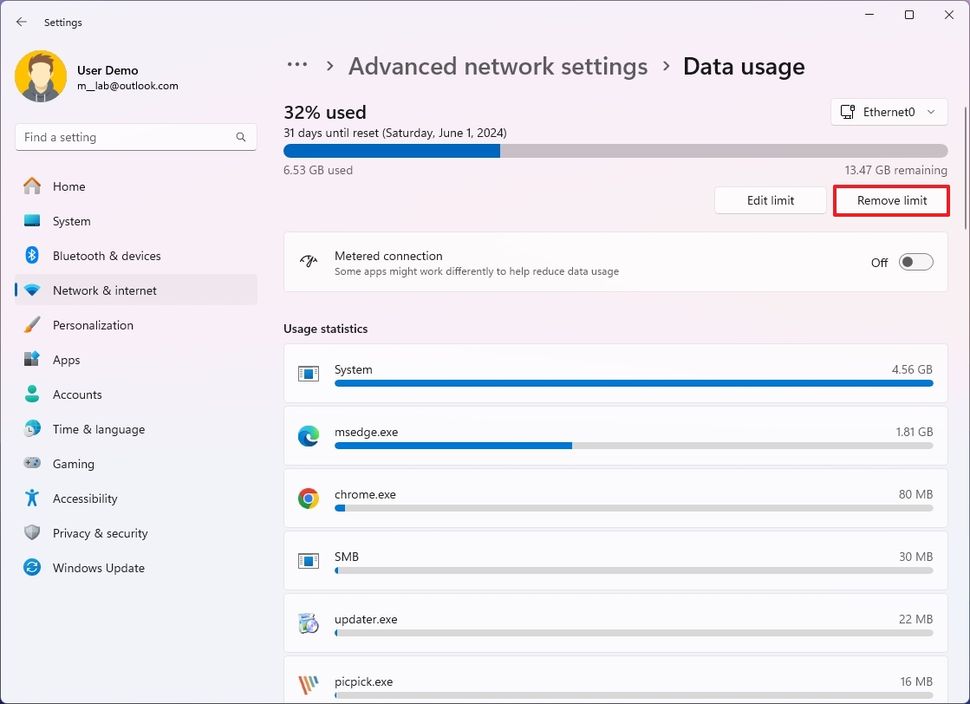 How to track internet data usage on Windows 11 | Windows Central