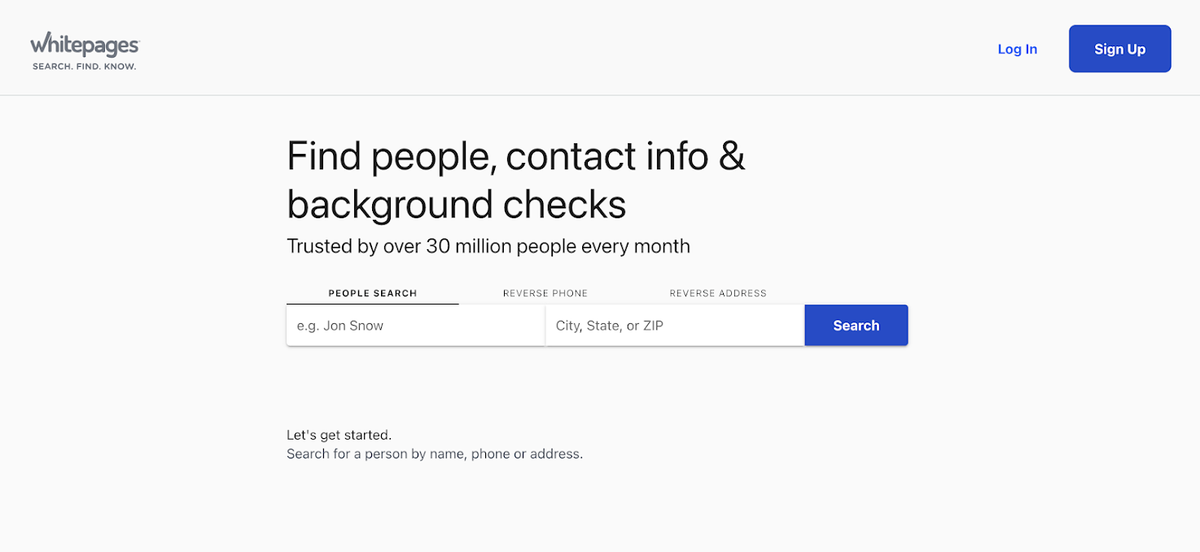 How to opt out of Whitepages | TechRadar