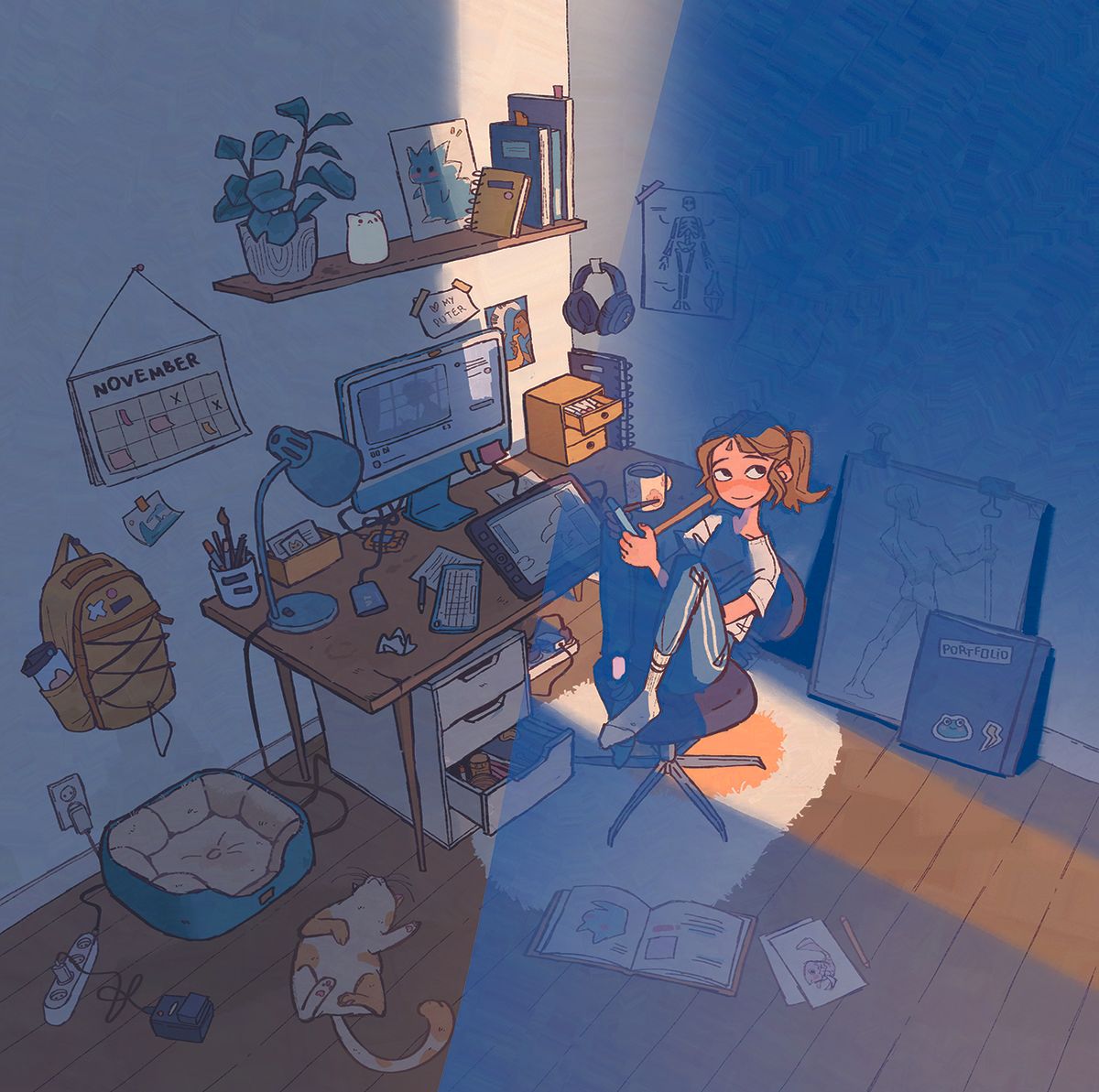 How to use interior design to build narrative in digital art | Creative ...