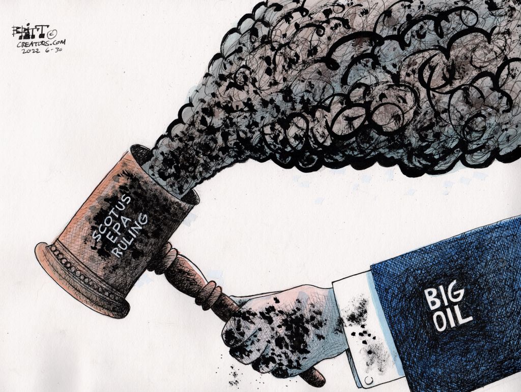 5 scathing cartoons about controversial Supreme Court decisions | The Week