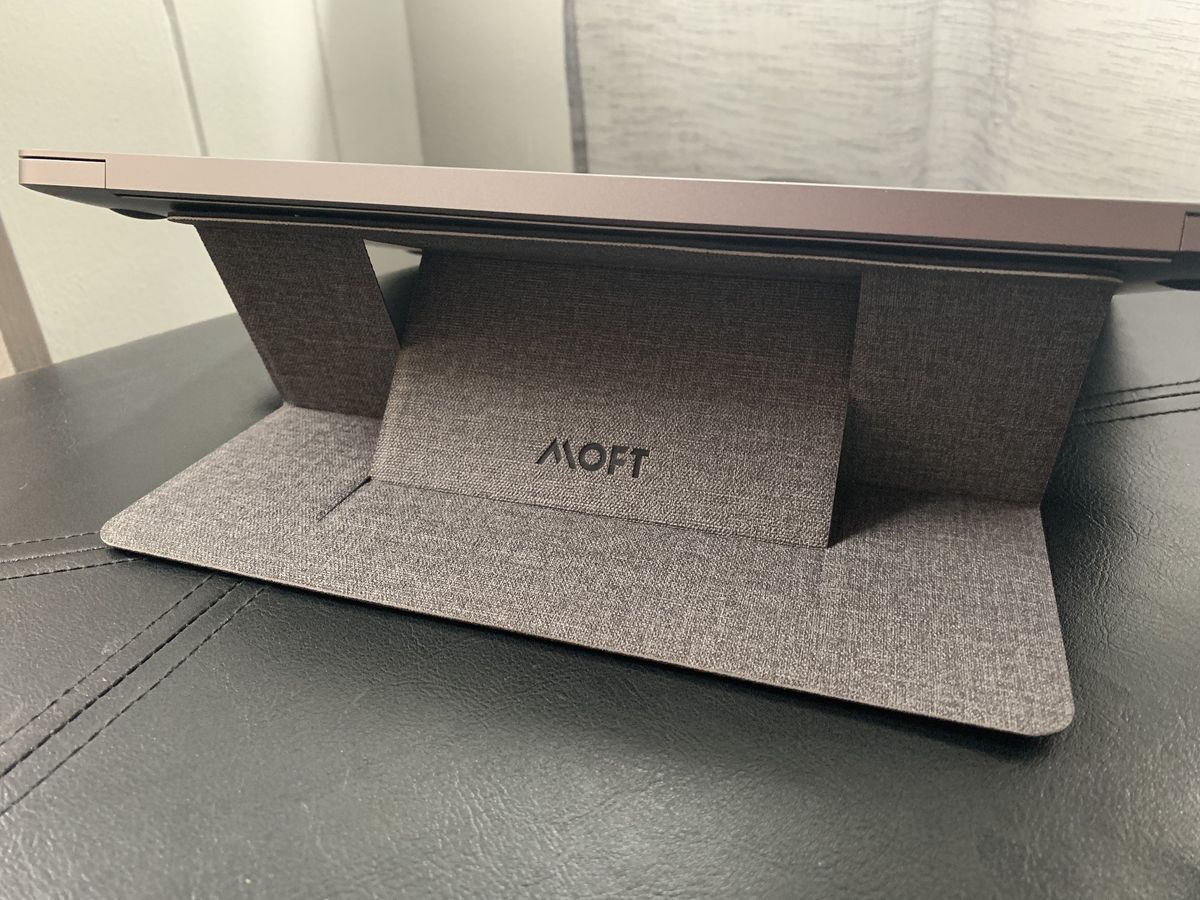 MOFT Invisible Laptop Stand review: Seamless convenience for MacBook ...