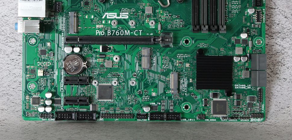 Asus Pro B760M-CT CSM Motherboard Review: CSM Means Business | Tom's ...