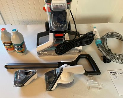 Shark CarpetXpert with Stainstriker Carpet Cleaner review | Real Homes