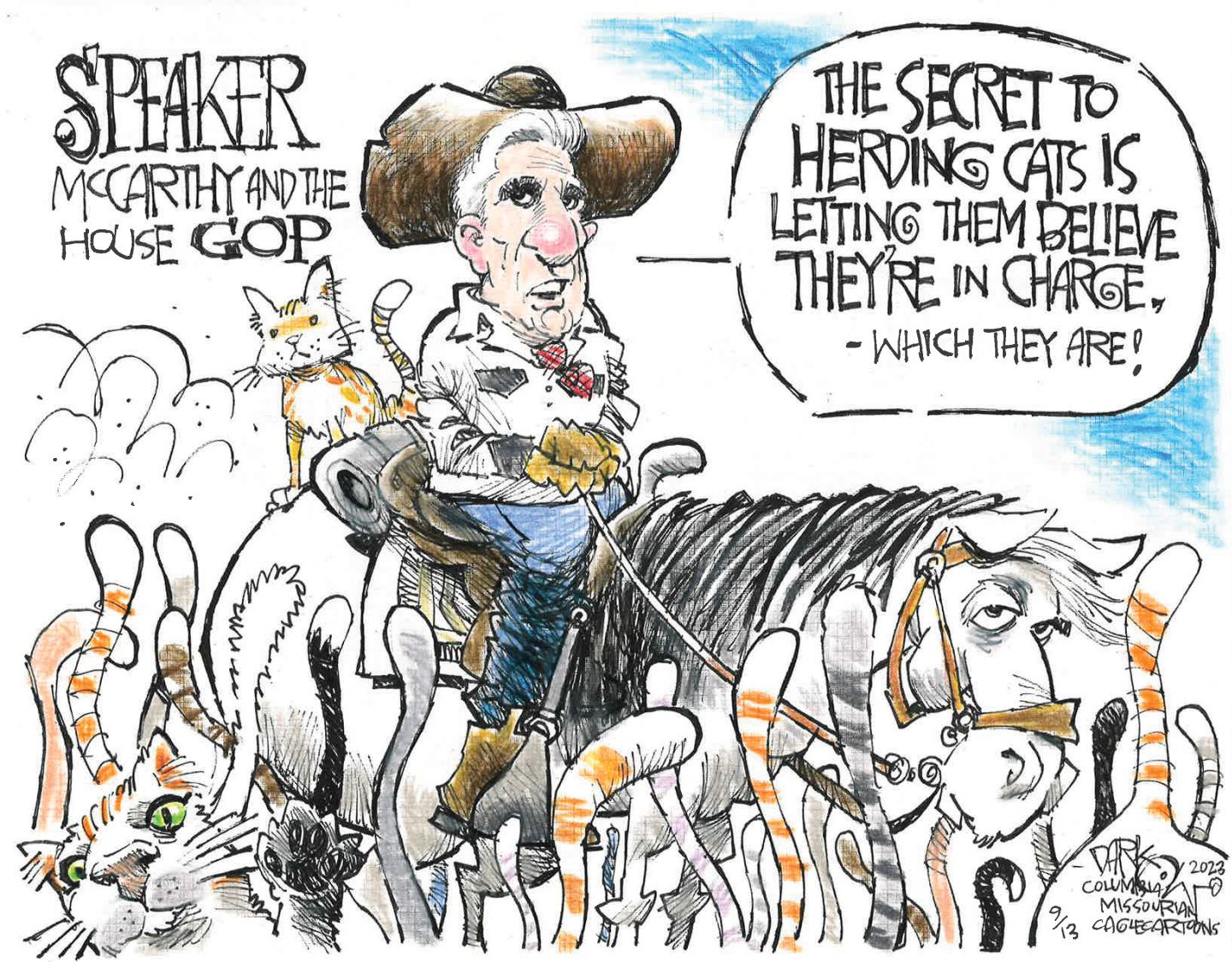 5 unimpeachably funny cartoons about Kevin McCarthy | The Week