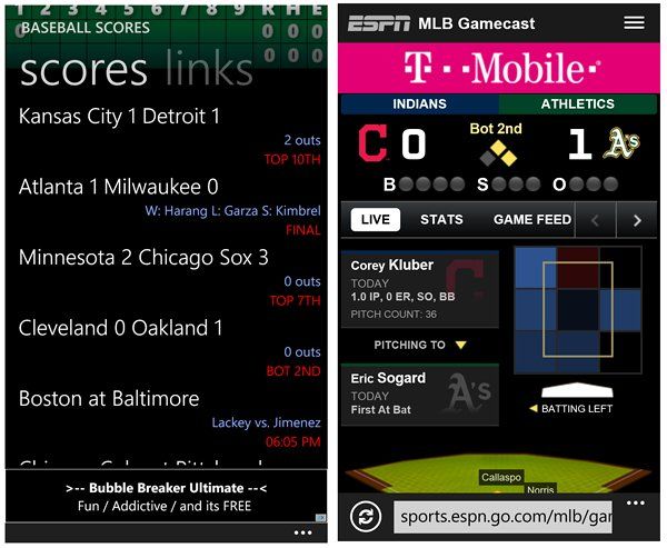 Top Baseball Apps for Windows Phone | Windows Central