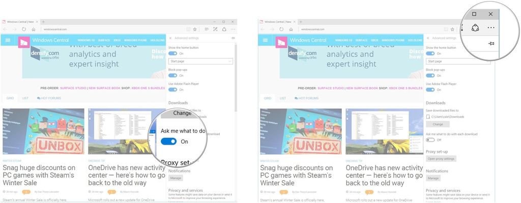 How to change download options in Edge for Windows 10 | Windows Central