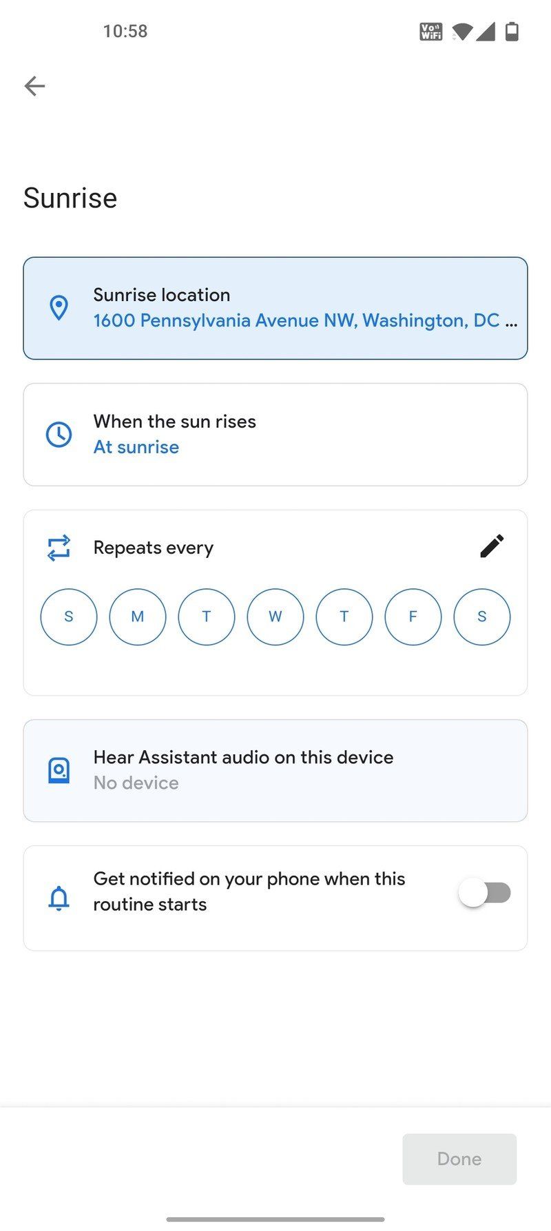 How to create sunrise or sunset routines with Google Assistant ...