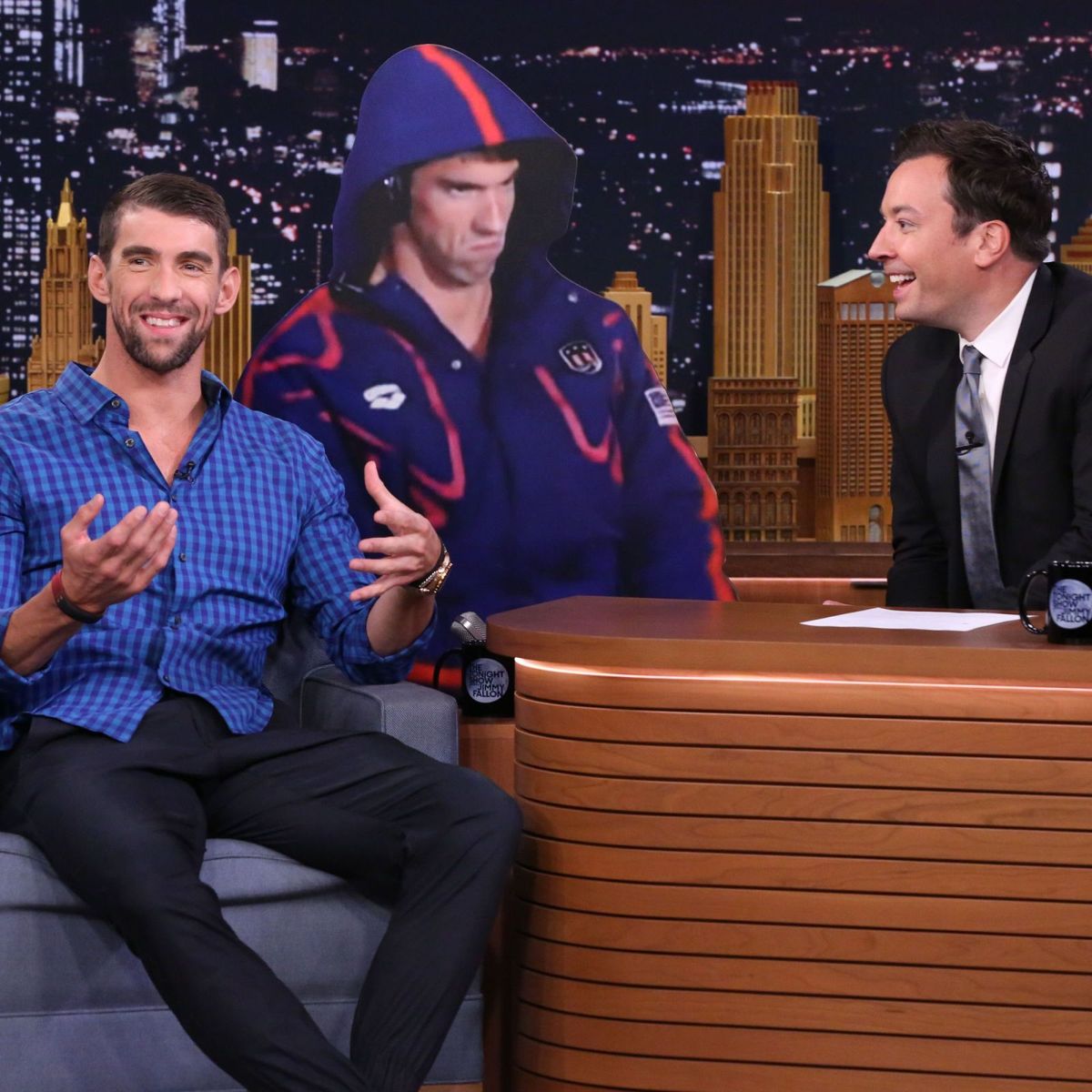 Michael Phelps on His Infamous Olympic Staring Face Photo | Marie Claire