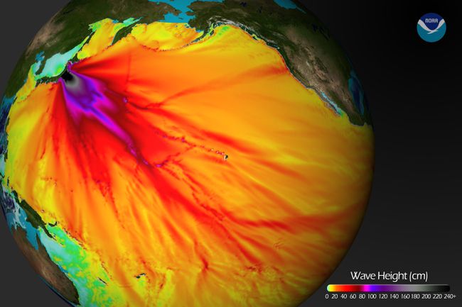 Tsunami Wave Size Influenced by Shoreline Location | Tsunamis | Live ...