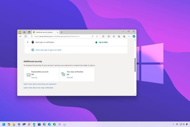 How to set up two-factor authentication (2FA) on a Microsoft account ...