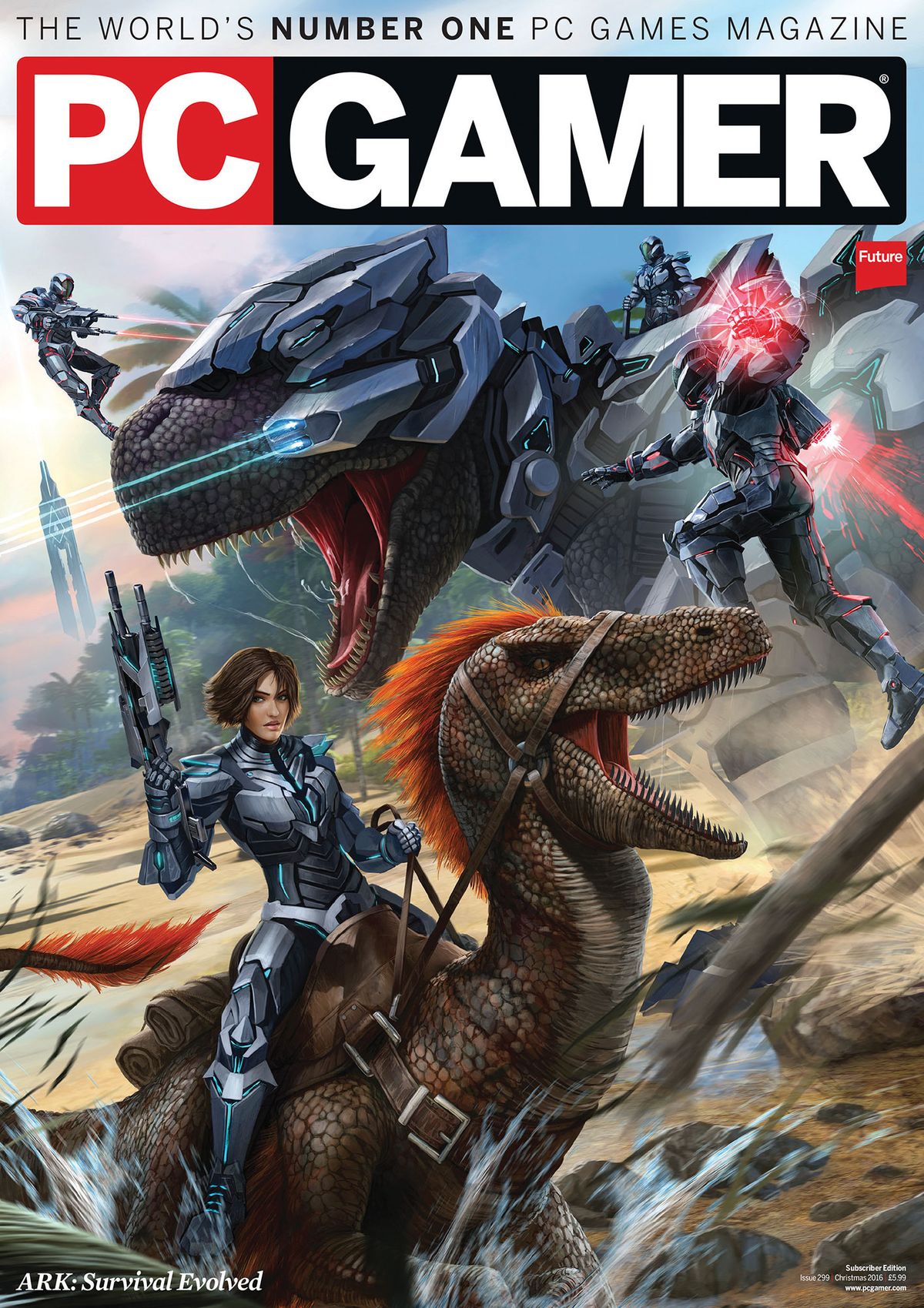 PC Gamer UK Christmas issue: Ark Survival Evolved | PC Gamer