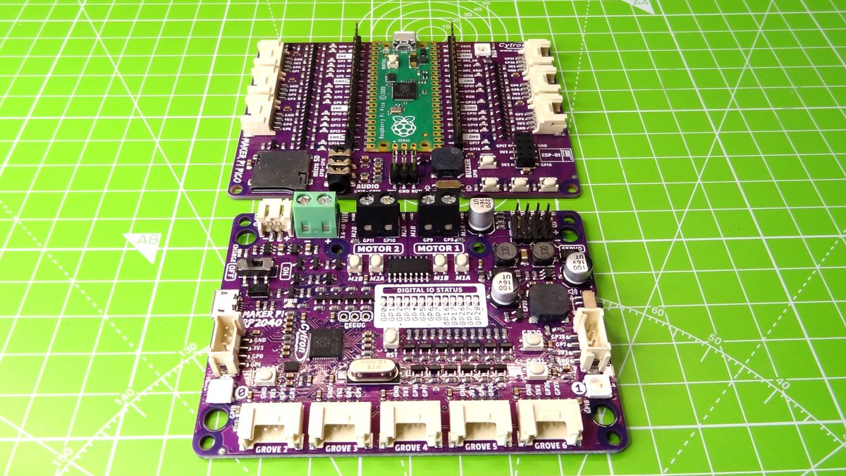 Cytron Maker Pi RP2040 Review: Robots Made Easy | Tom's Hardware