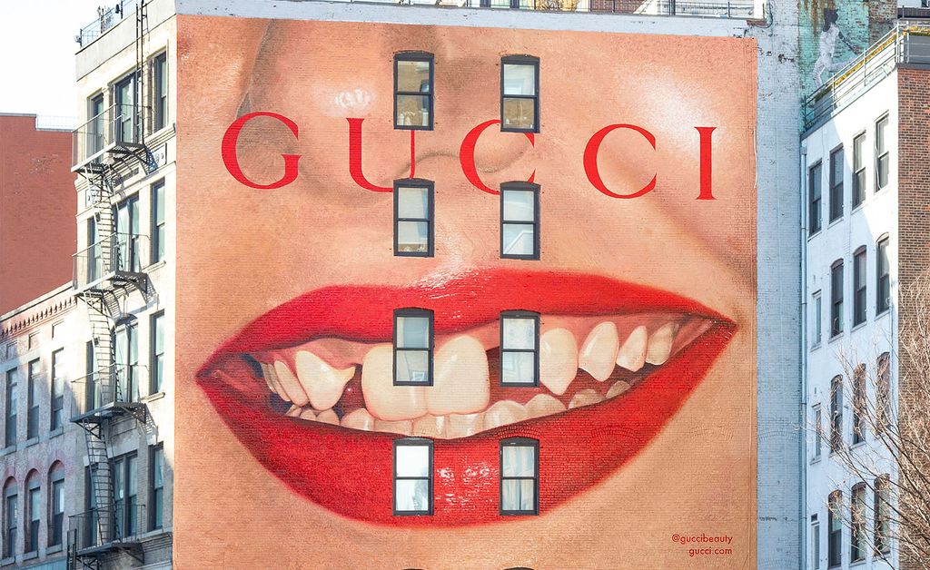 Gucci paints its newest accessory on walls around the world | Wallpaper*