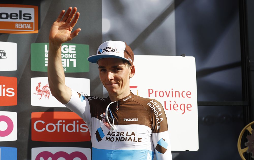 Bardet celebrates first-ever Monument podium at Liege-Bastogne-Liege ...