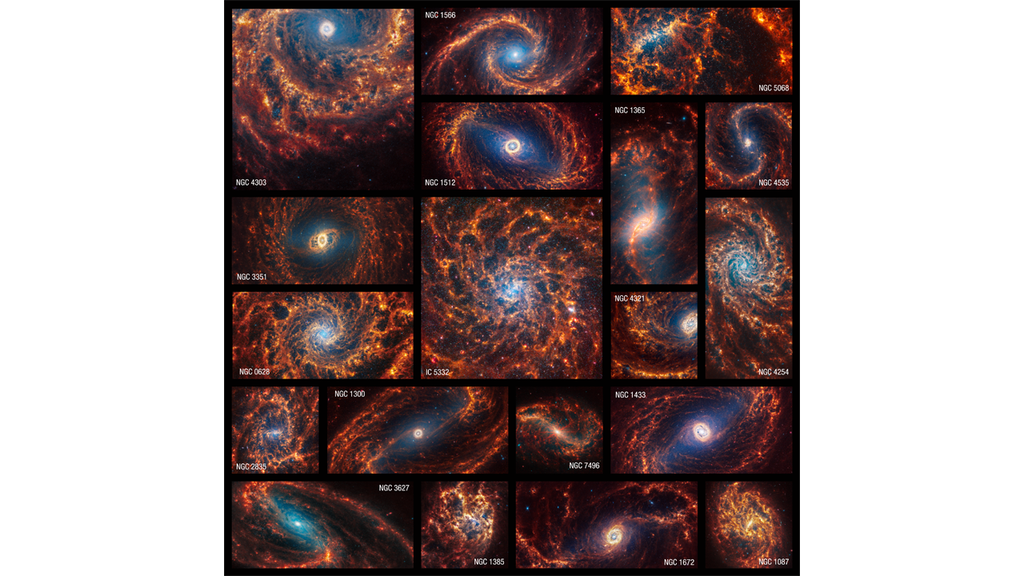 James Webb Space Telescope observes 19 intricate galaxy structures in ...
