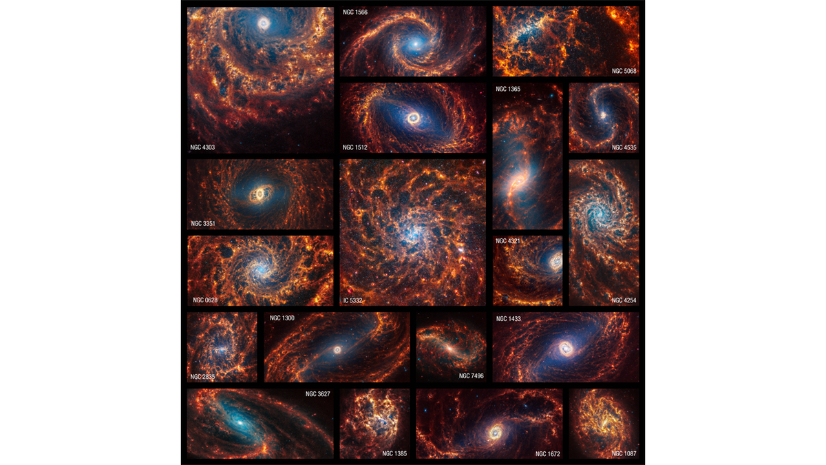 James Webb Space Telescope observes 19 intricate galaxy structures in ...