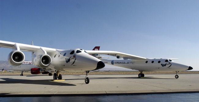 Virgin Galactic Unveils Space Liner Mothership | Space