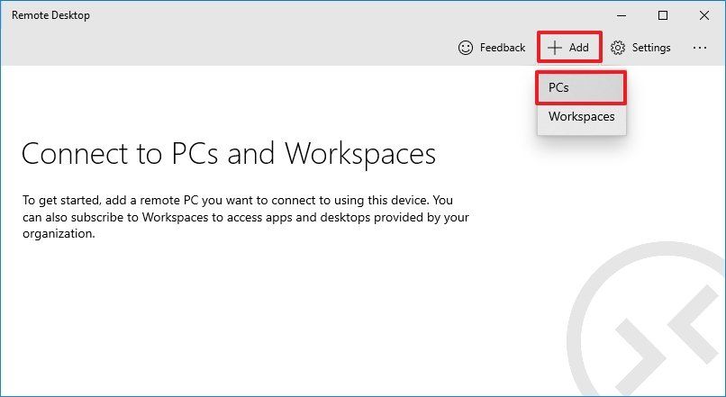 How to use Remote Desktop app to connect to a PC on Windows 10 ...