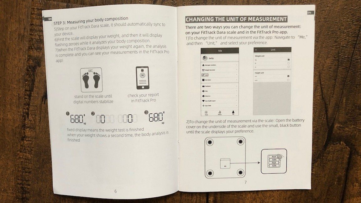FitTrack Dara Smart BMI Digital Scale Review: Complete body analysis ...