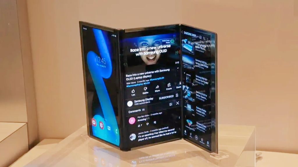 Samsung's first foldable tablet just tipped to launch this year | Tom's ...