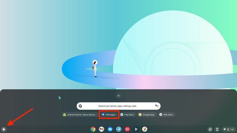 How to use Google Messages from a web browser or Chromebook | Android ...