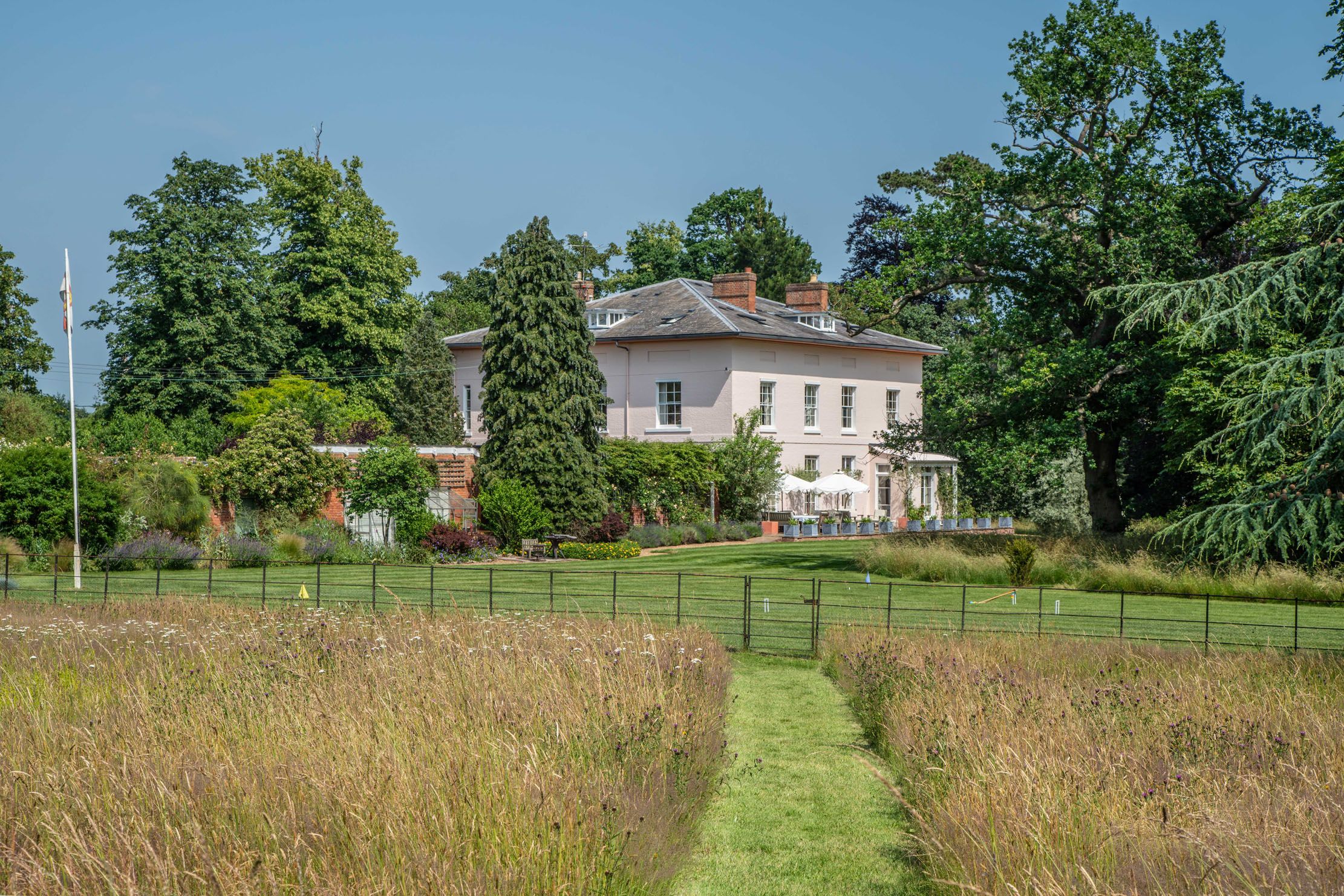 Melton Hall, as charming as it is elegant, comes up for sale for the ...
