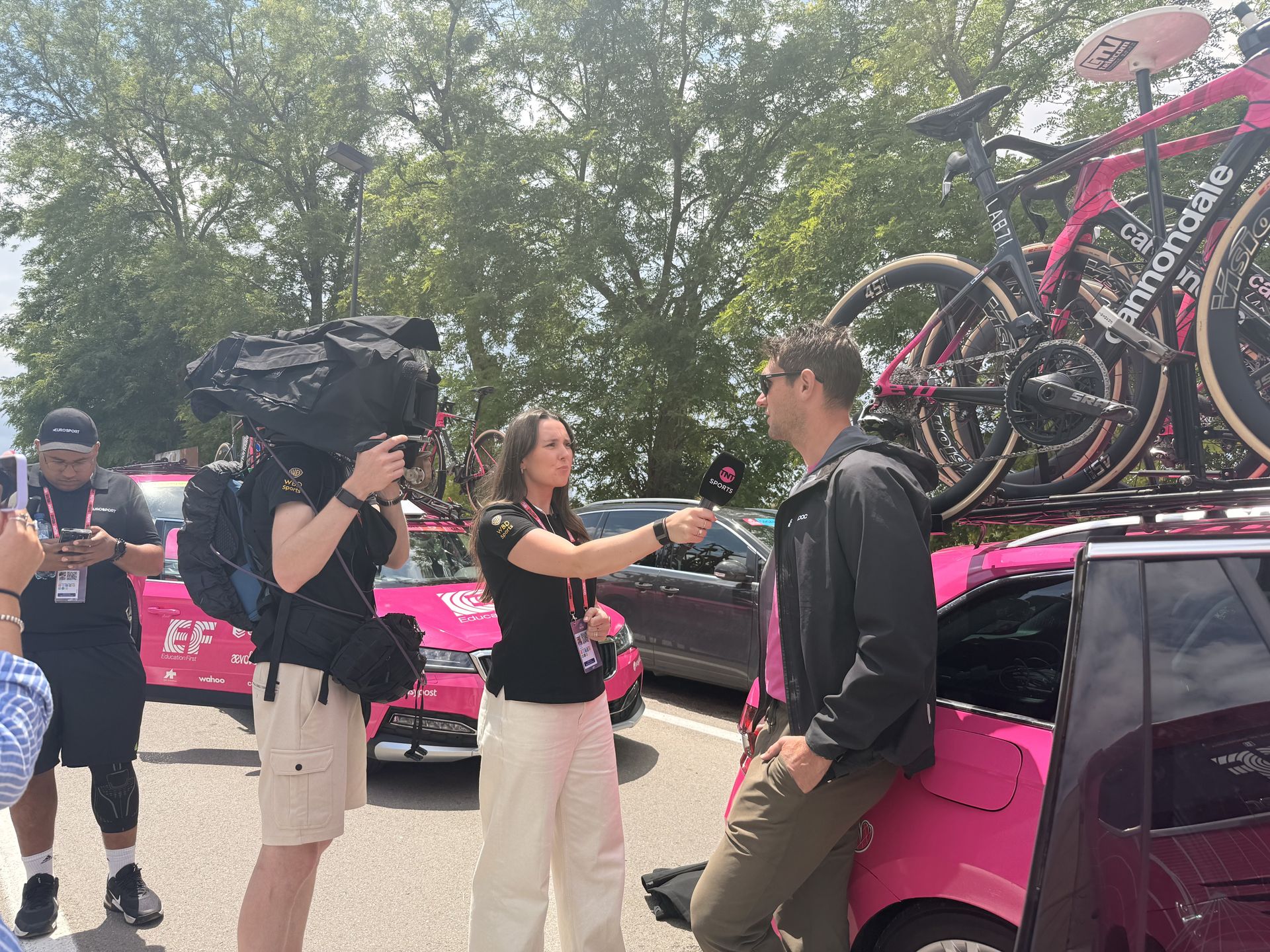 'We haven't left any stone unturned' – Inside TNT Sports' Giro d'Italia ...
