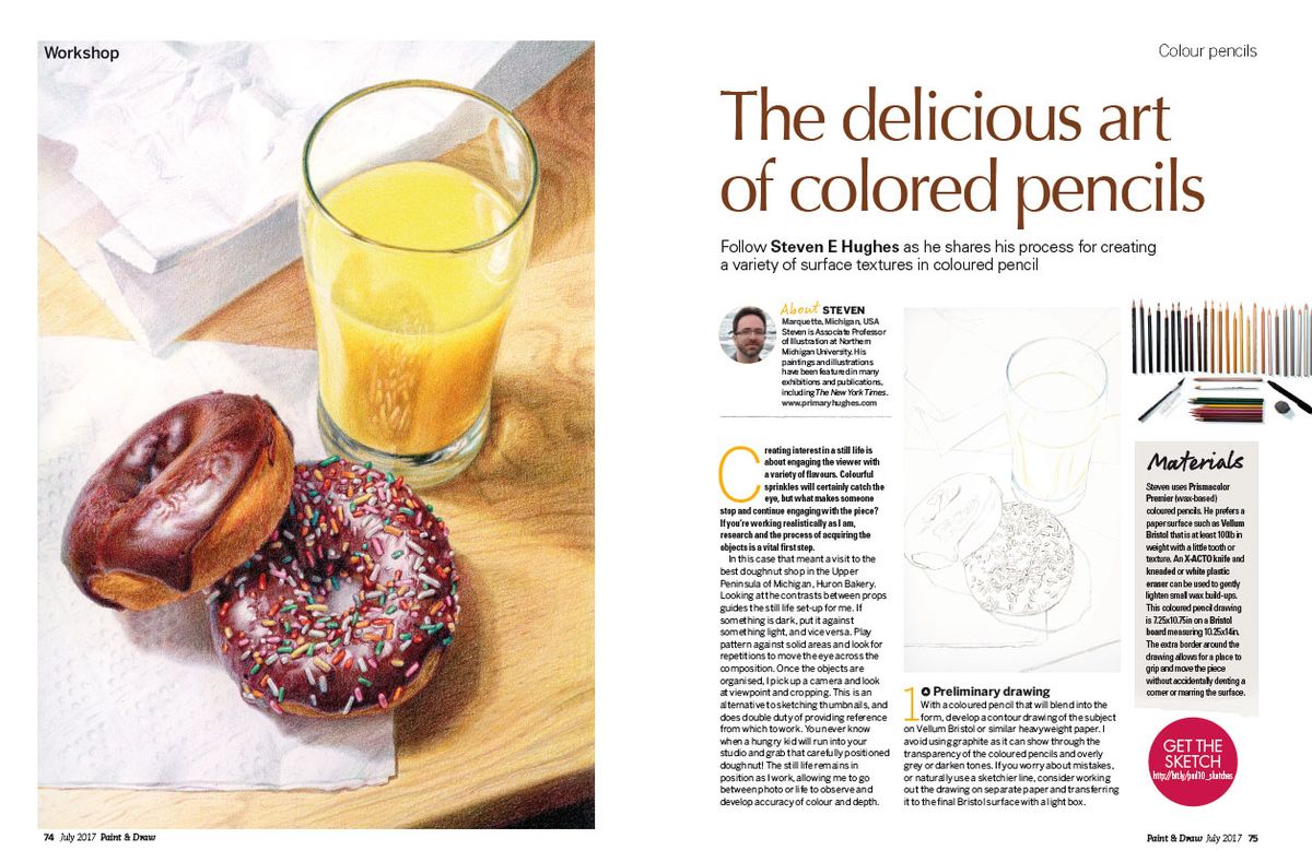 Master light and shade with the new Paint & Draw issue | Creative Bloq